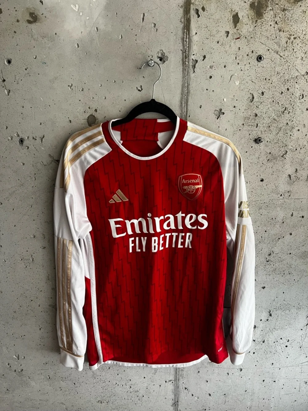 Arsenal | Shirts | Arsenal Emirates Fly Better Home Jersey Red White ...